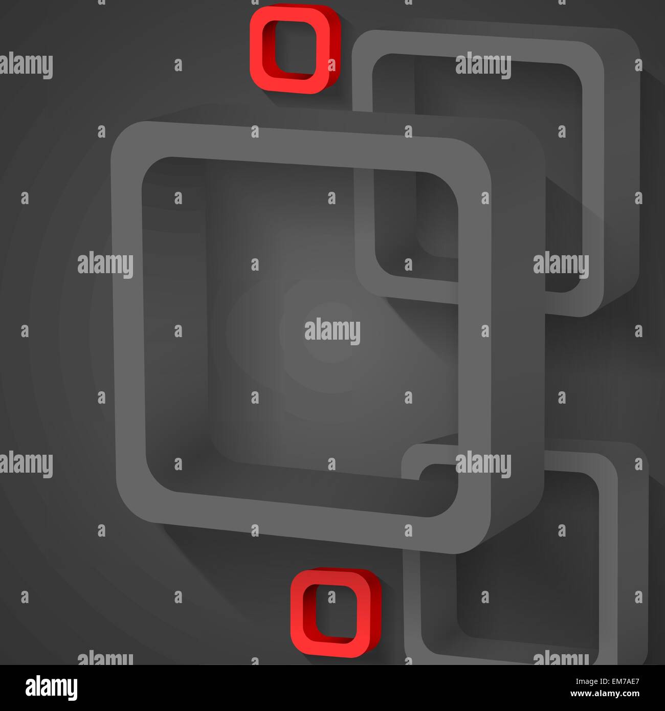 Dark gray background squares hi-res stock photography and images - Alamy