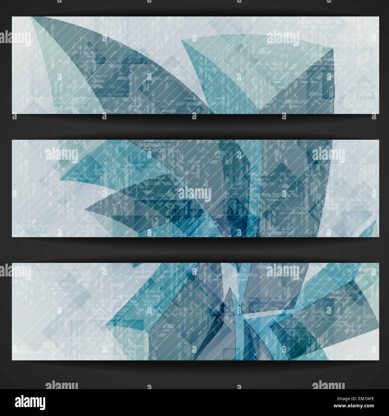 Abstract Geometric Shapes Stock Vector Image & Art - Alamy