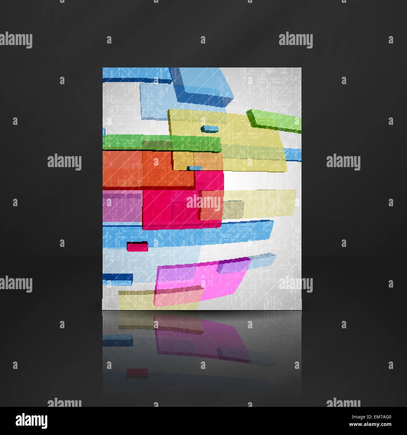 Abstract Rectangle Background Stock Vector Image & Art - Alamy