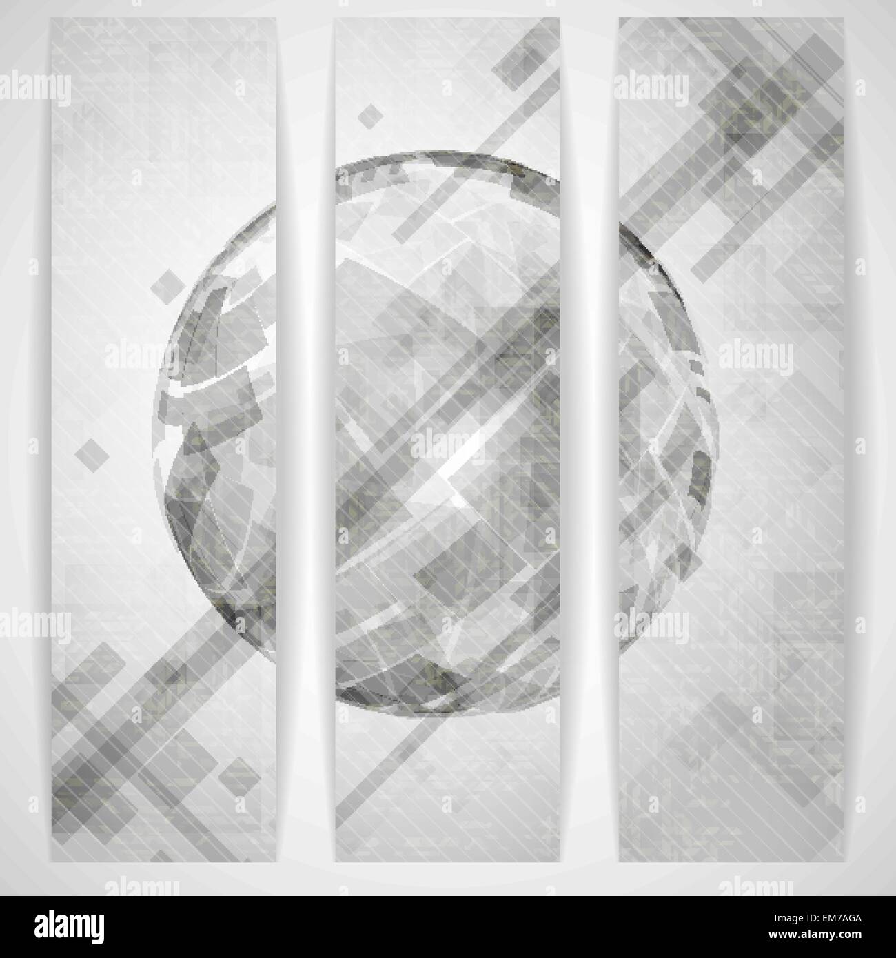 Gray Globe Design Stock Vector Image & Art - Alamy