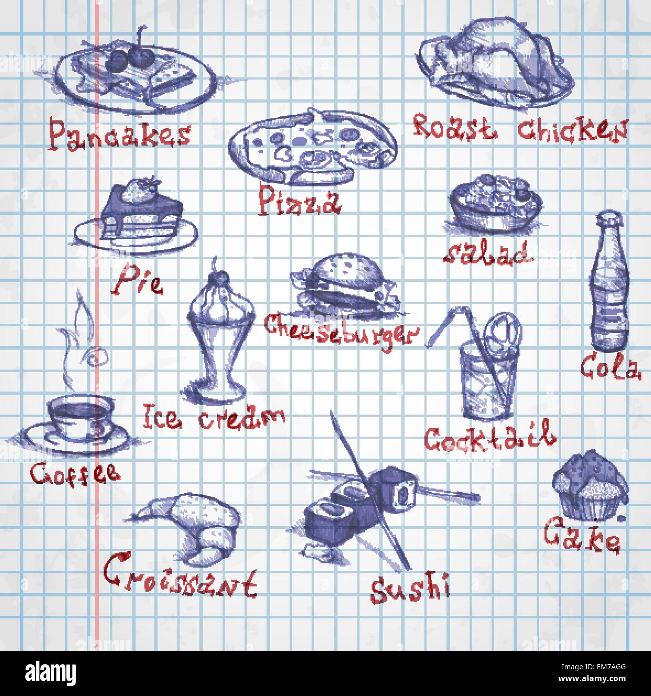 Collection set various hand Stock Vector Images - Alamy