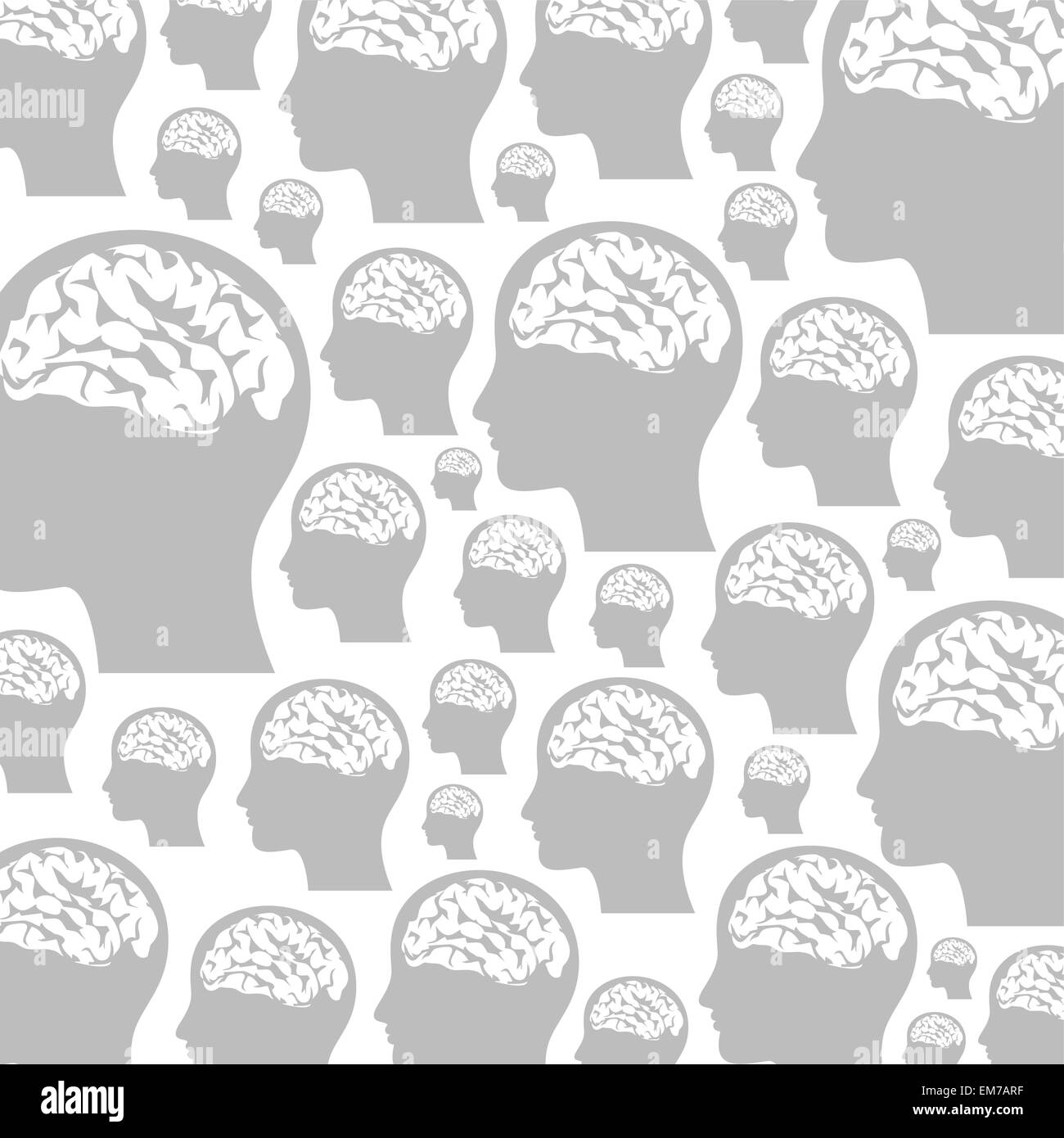 Head only Stock Vector Images - Alamy