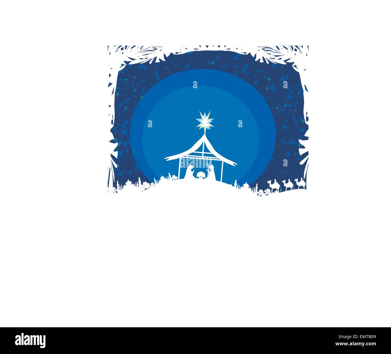 Birth of jesus bethlehem frame hi-res stock photography and images - Alamy