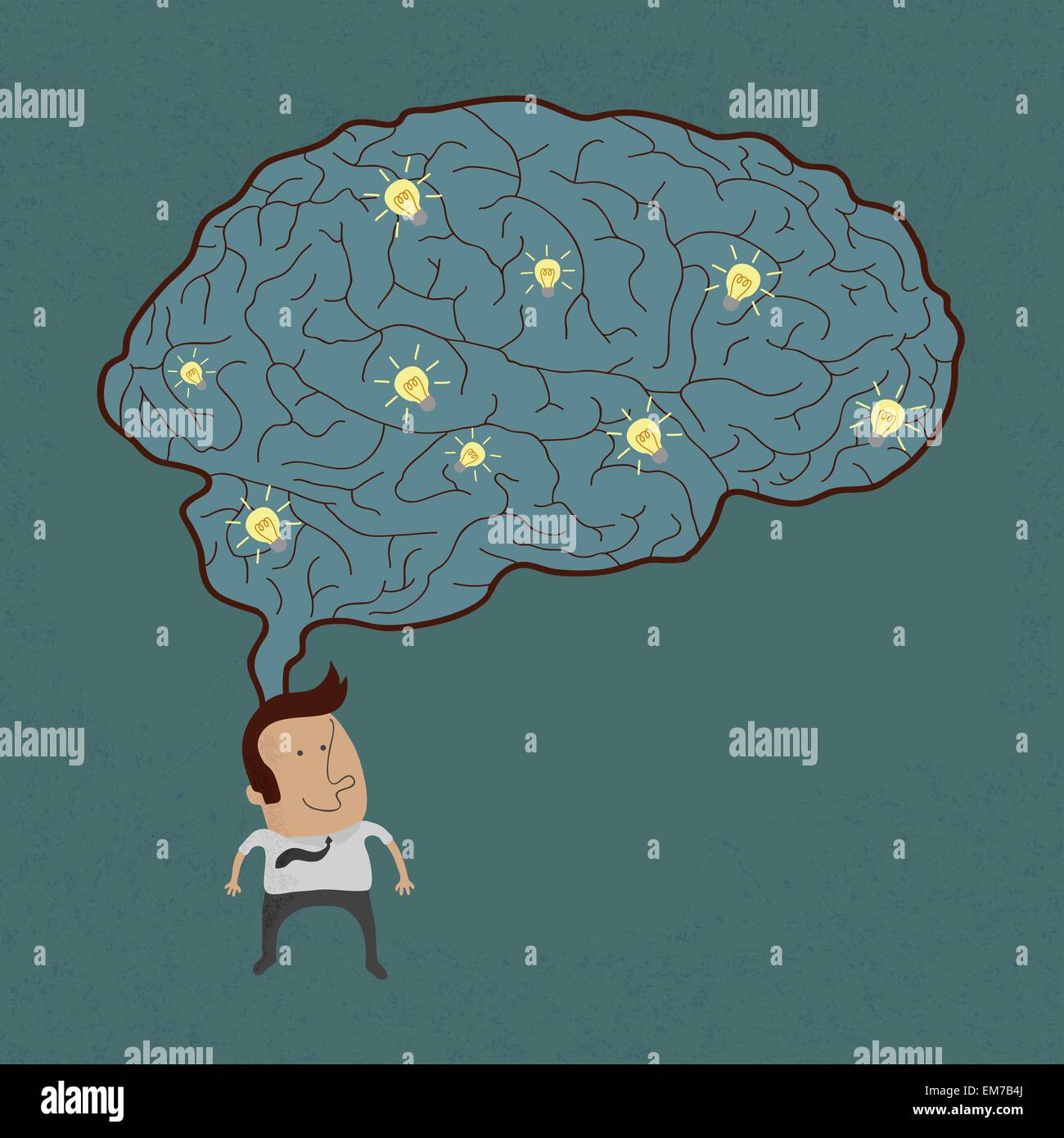 Big Sky Thinking Stock Vector Images Alamy