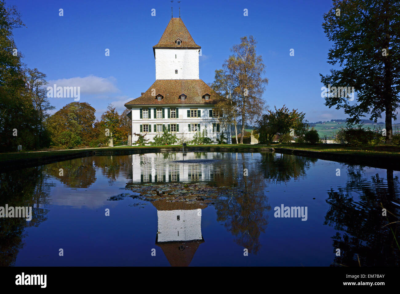 Castle Schlosswil, Emmental, Switzerland Stock Photo - Alamy