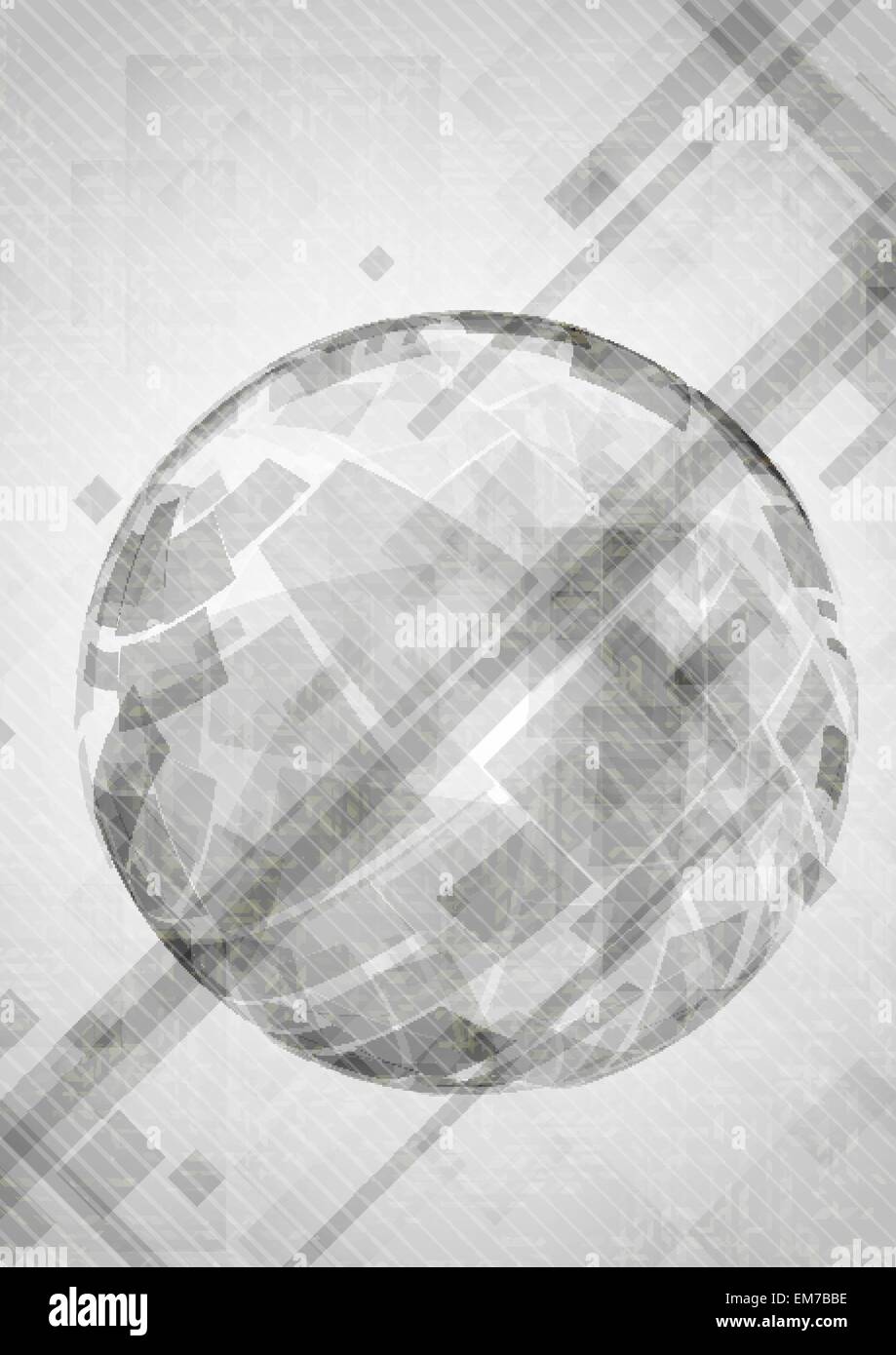 Gray Globe Design Stock Vector Image & Art - Alamy
