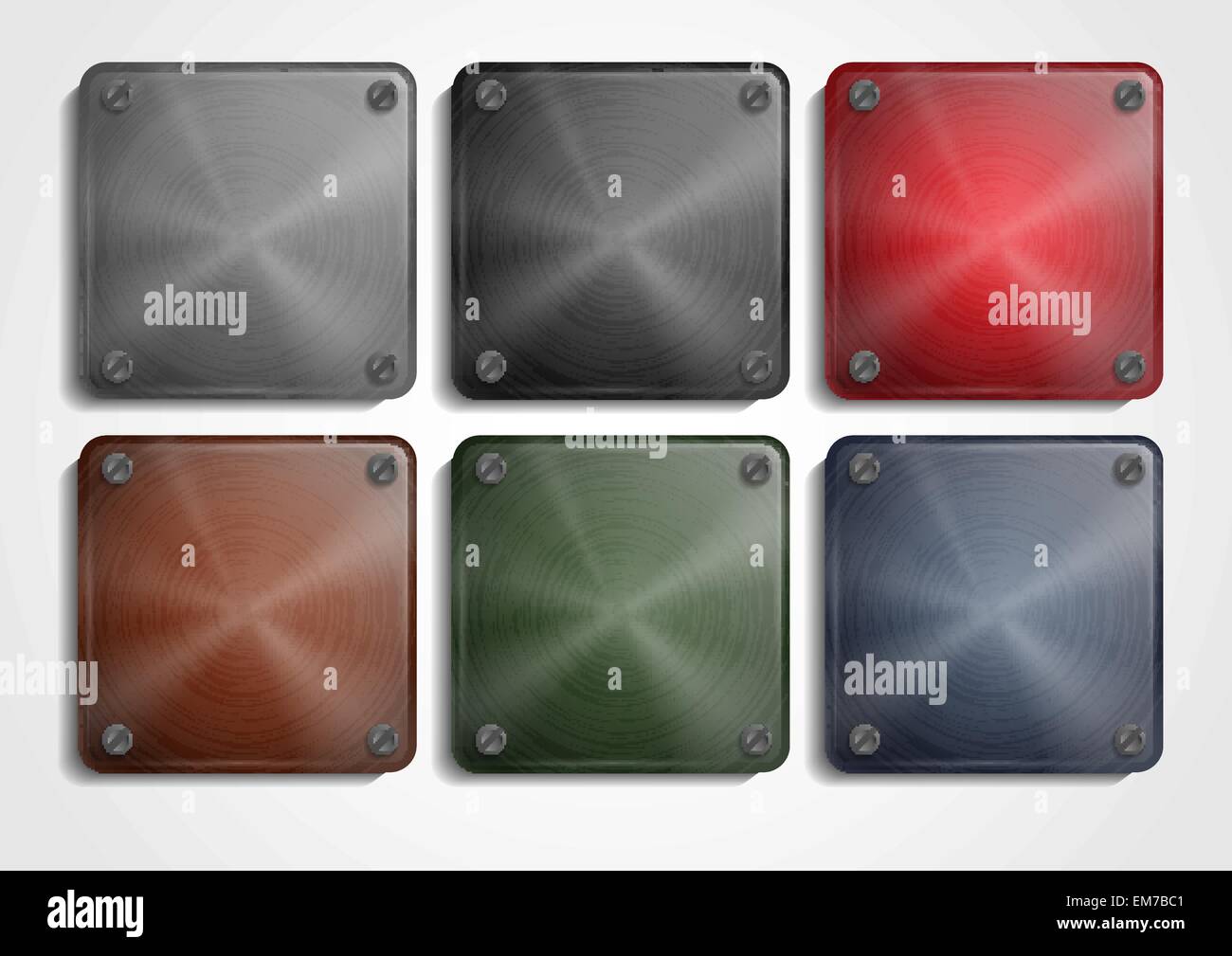 Abstract shiny black square Stock Vector Images - Alamy