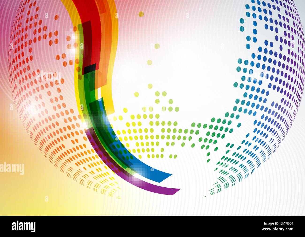 Colorful planet earth abstract background Stock Vector Images - Alamy