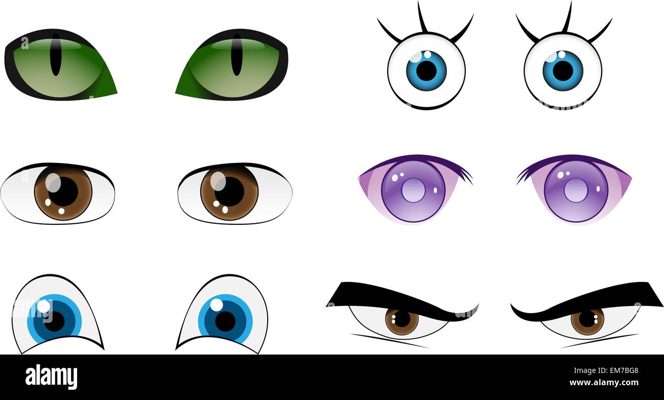 Japanese Animation Eyes