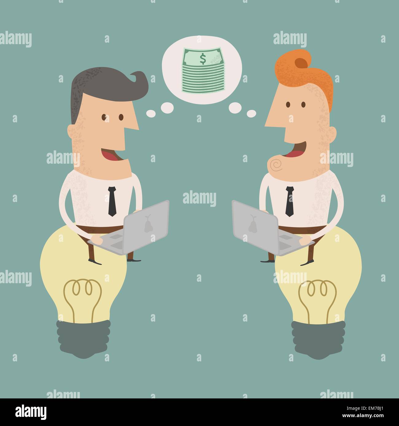 Business communication vector hi-res stock photography and images - Alamy