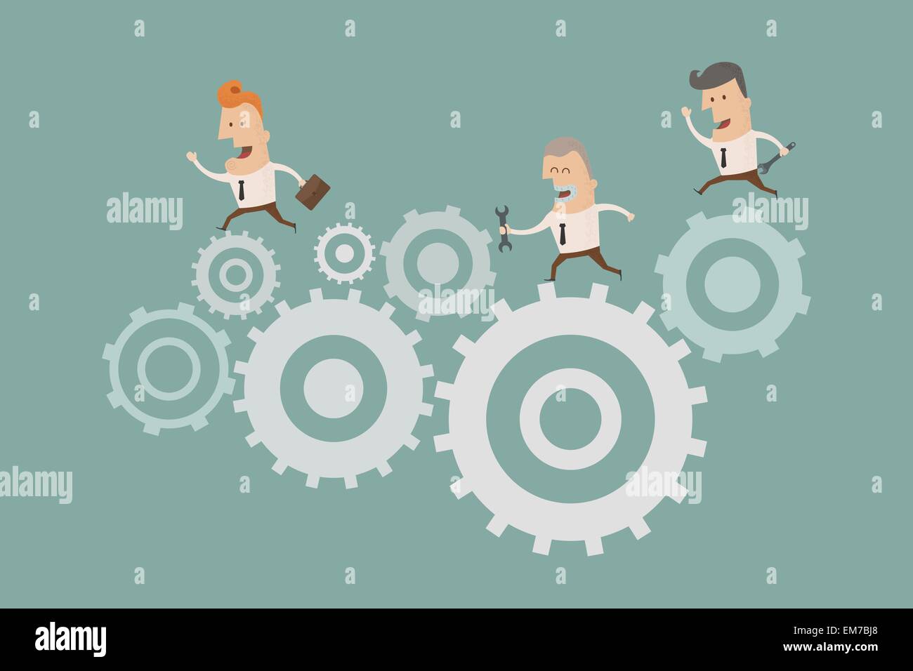 Forming partnership Stock Vector Images - Alamy