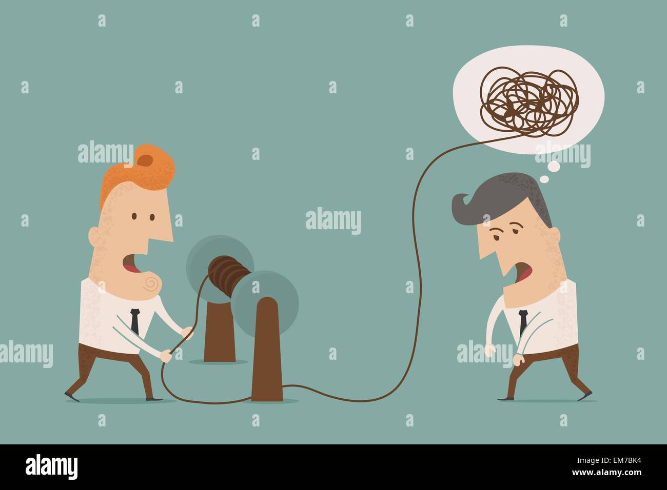 Man vision loss Stock Vector Images - Alamy