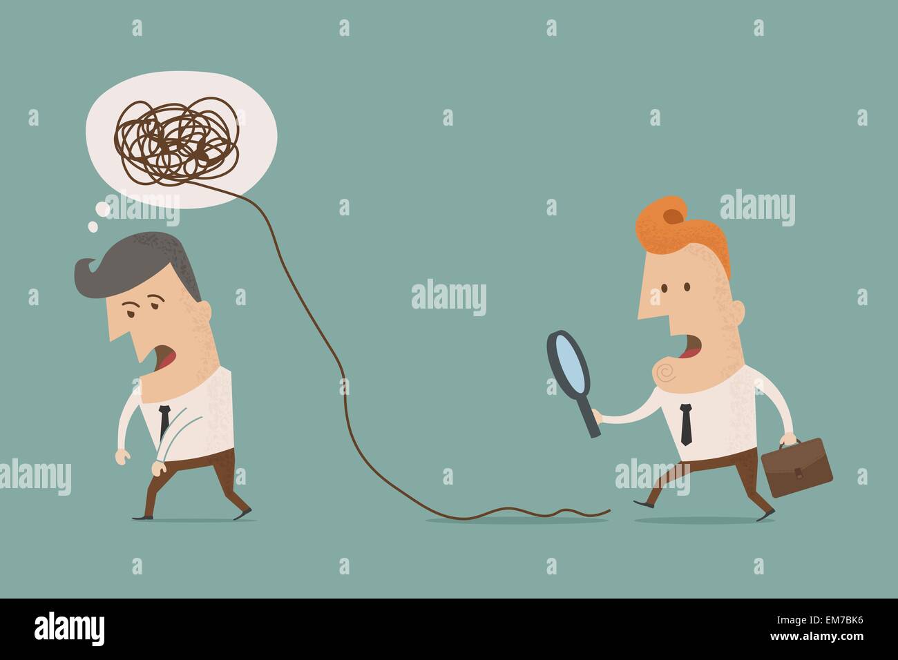 Lead management Stock Vector Images - Alamy