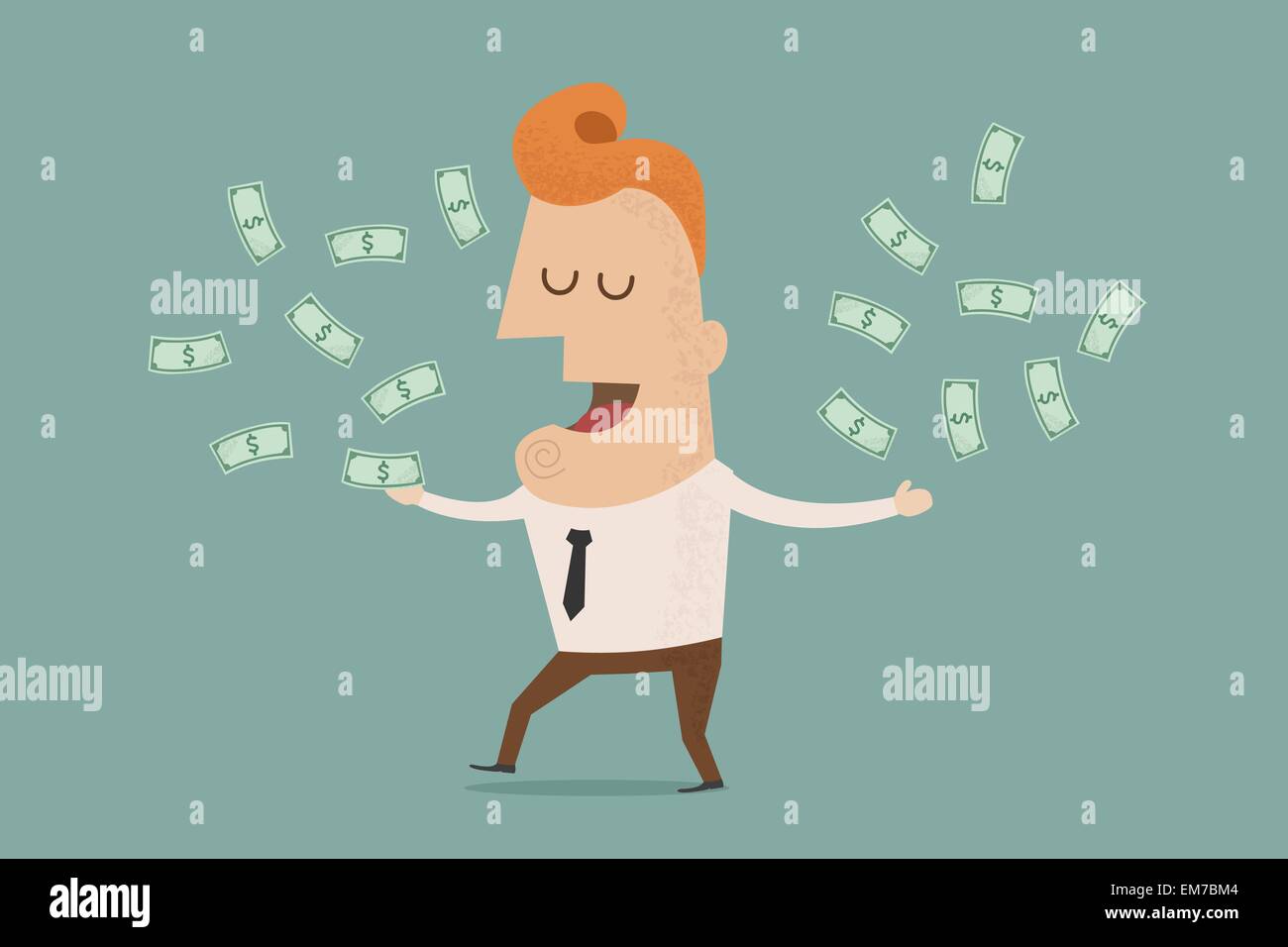 Business man wealthy , eps10 vector format Stock Vector Image & Art - Alamy