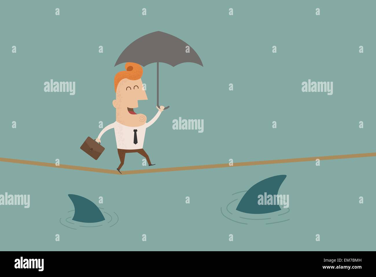 Suspended walk Stock Vector Images - Alamy