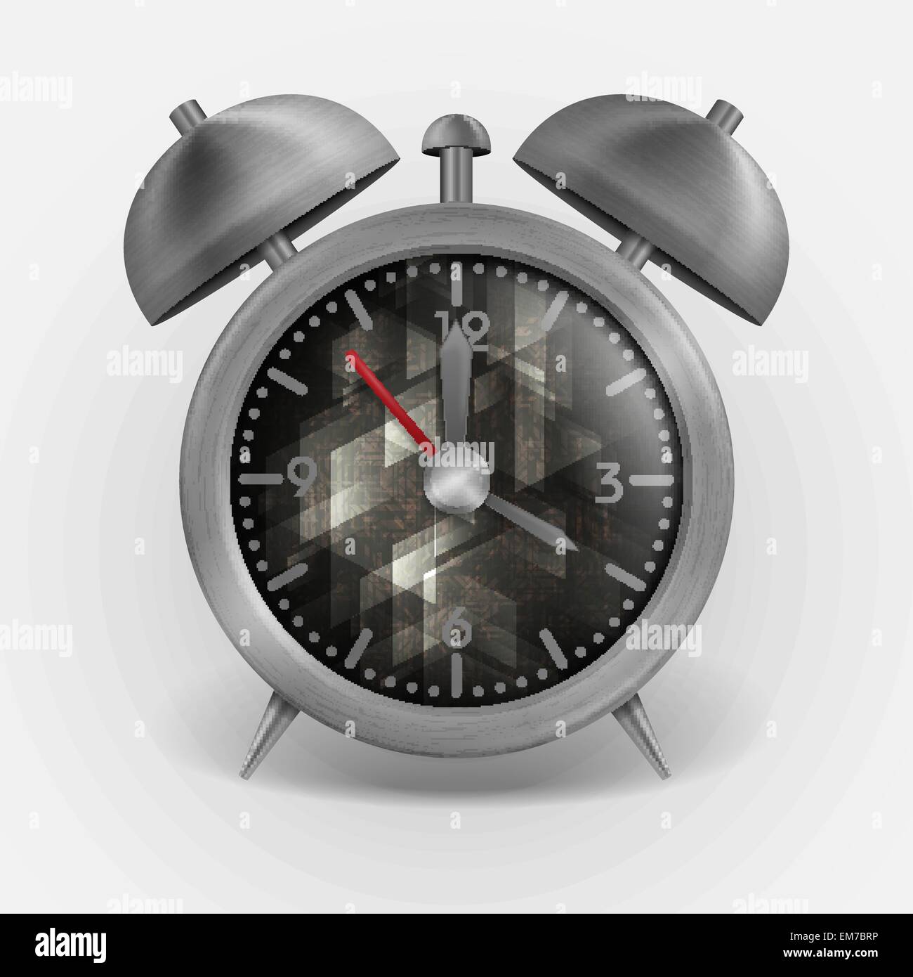 Diamond clock Stock Vector Images - Alamy