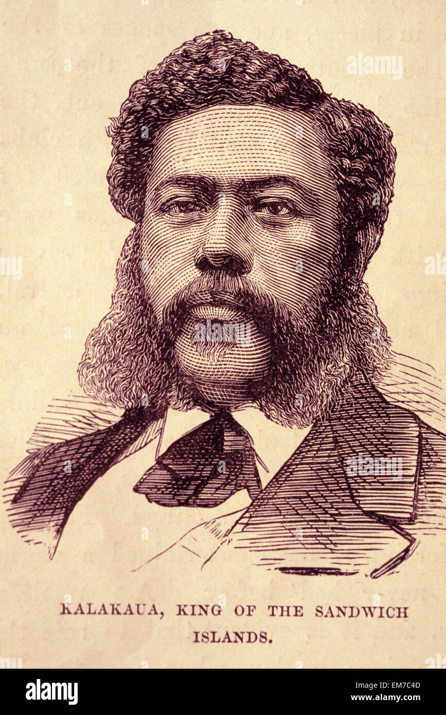 King kalakaua hi-res stock photography and images - Alamy