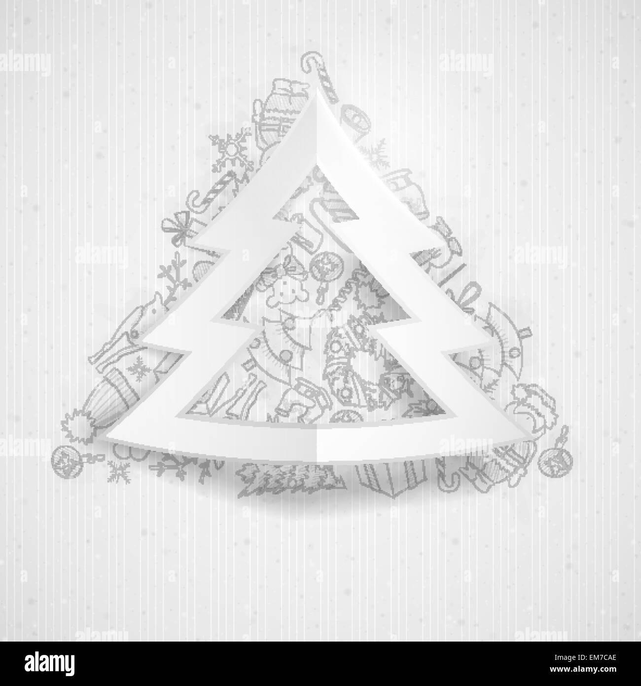 Merry christmas! stylish christmas Stock Vector Images - Alamy