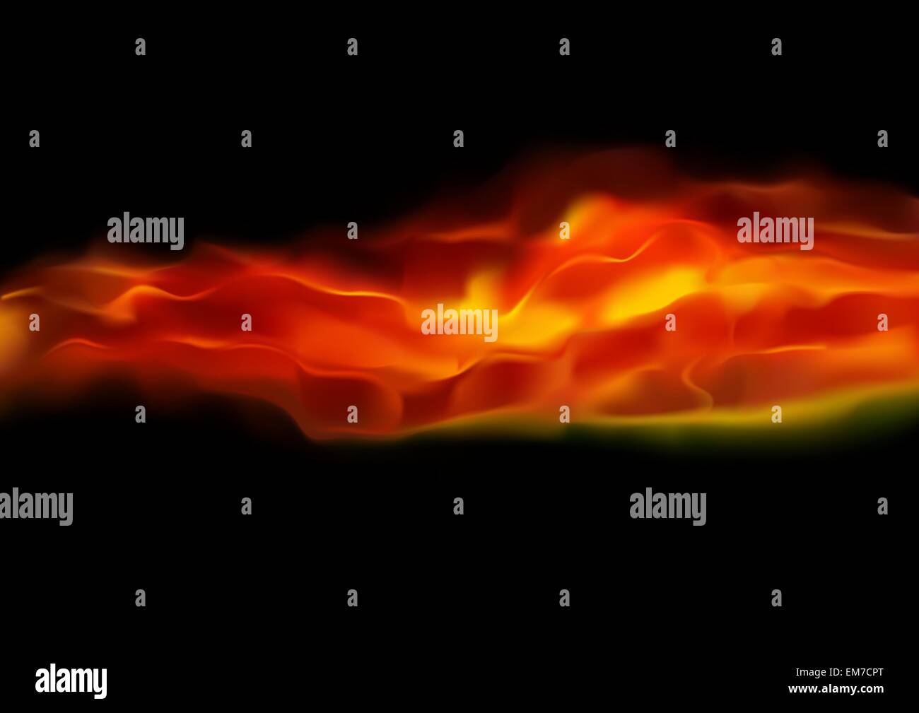 Fire illustration detailed hi-res stock photography and images - Alamy