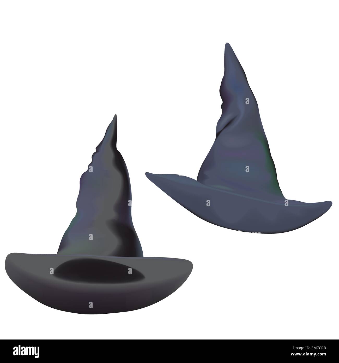 Witches hats hat Stock Vector Images - Alamy