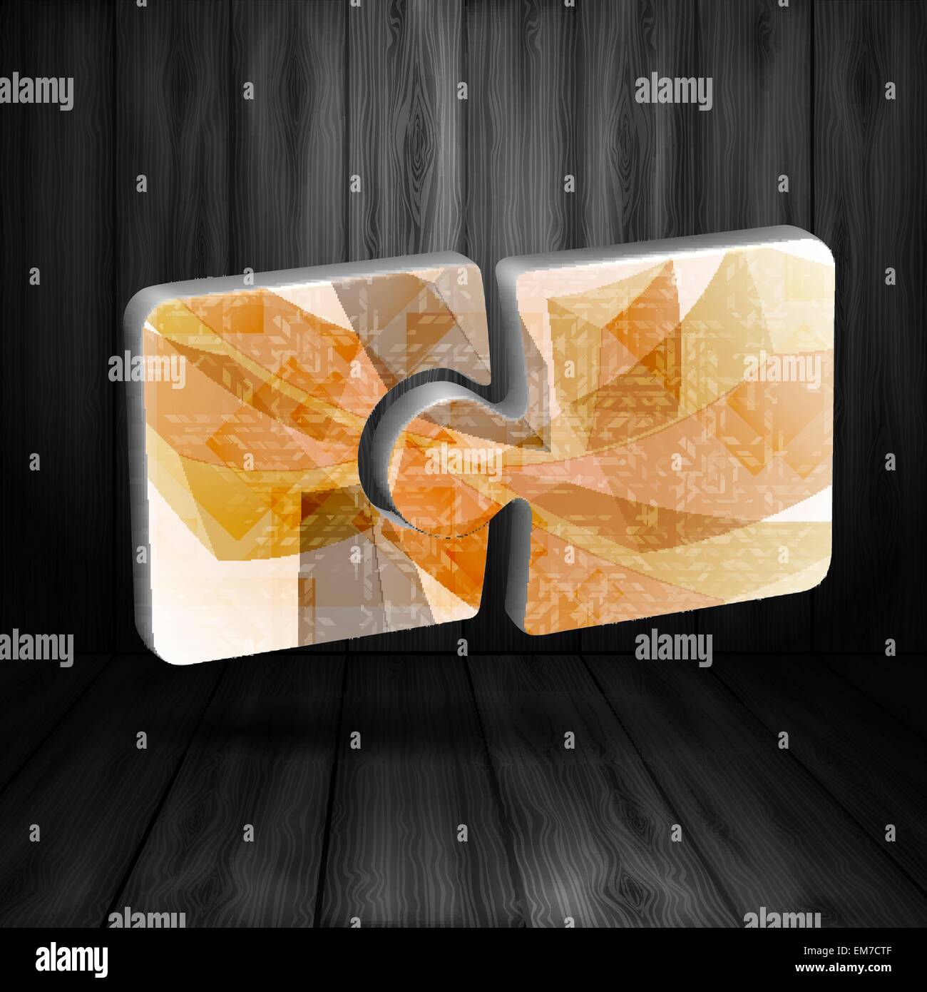 Modern Puzzle Template Stock Vector Image & Art - Alamy