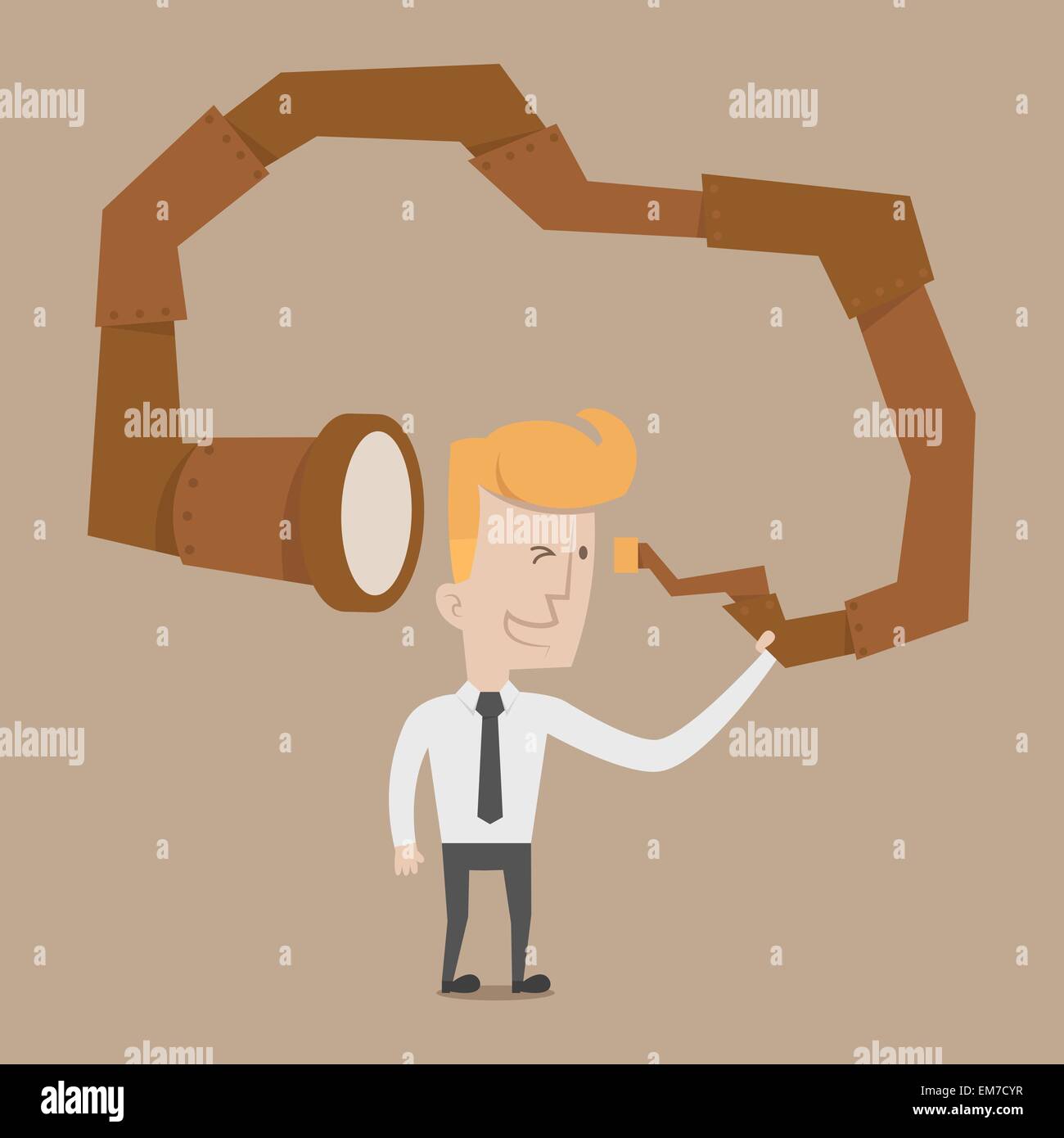 People line up look Stock Vector Images - Alamy