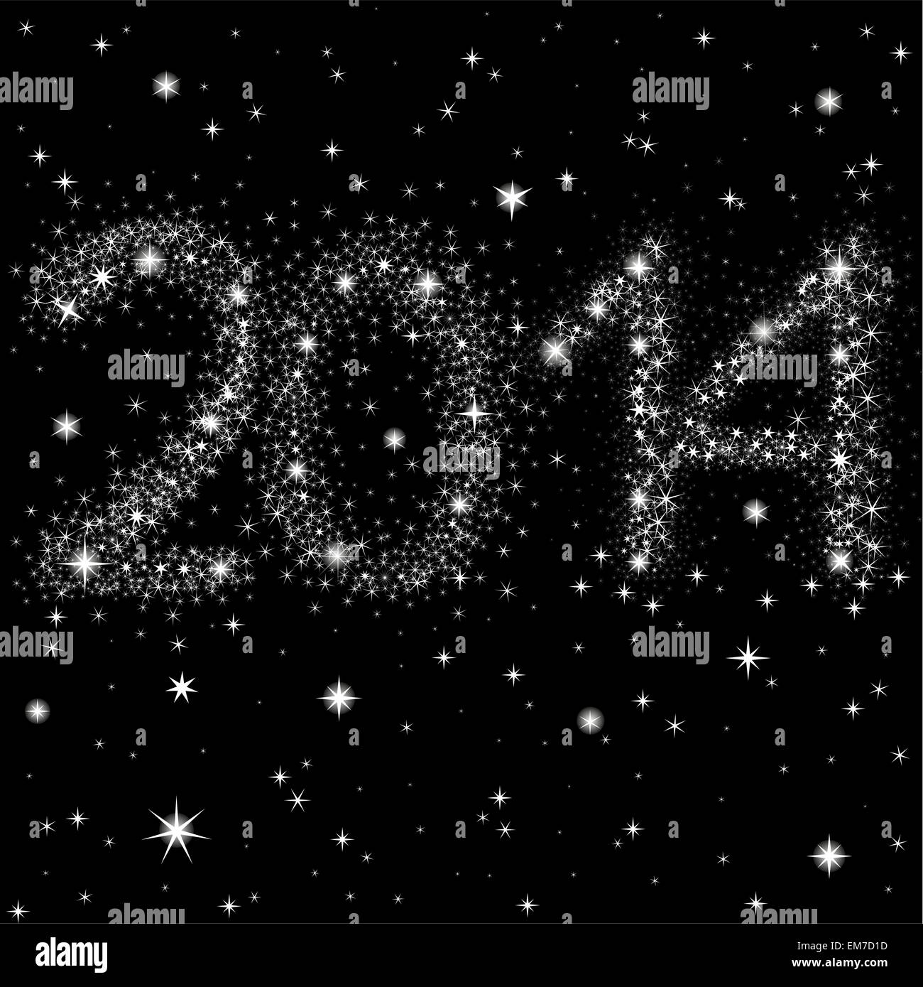 Sparkling night sky Stock Vector Images - Alamy