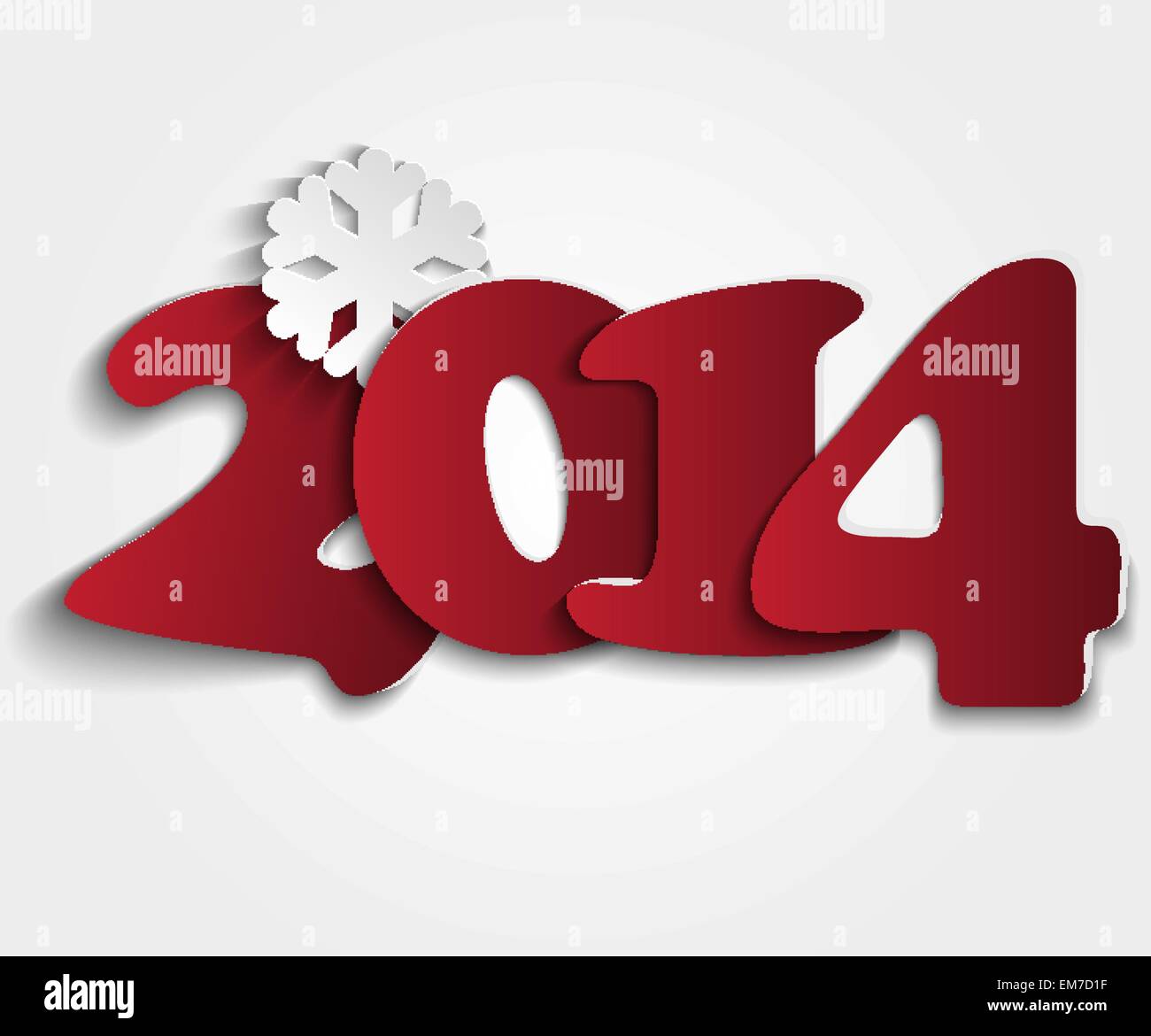 Red figures 2014 Stock Vector Image & Art - Alamy