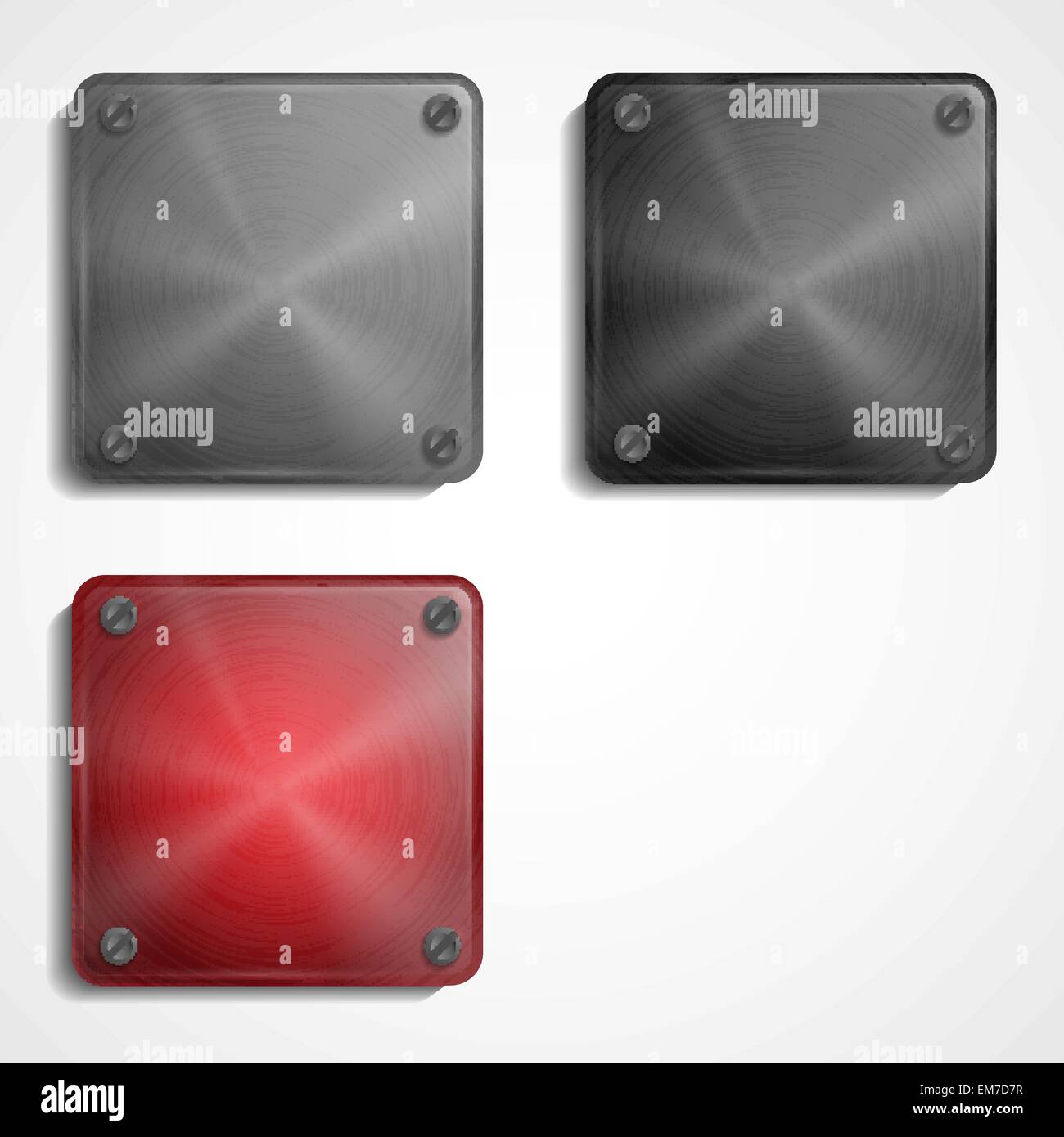 Abstract shiny black square Stock Vector Images - Alamy