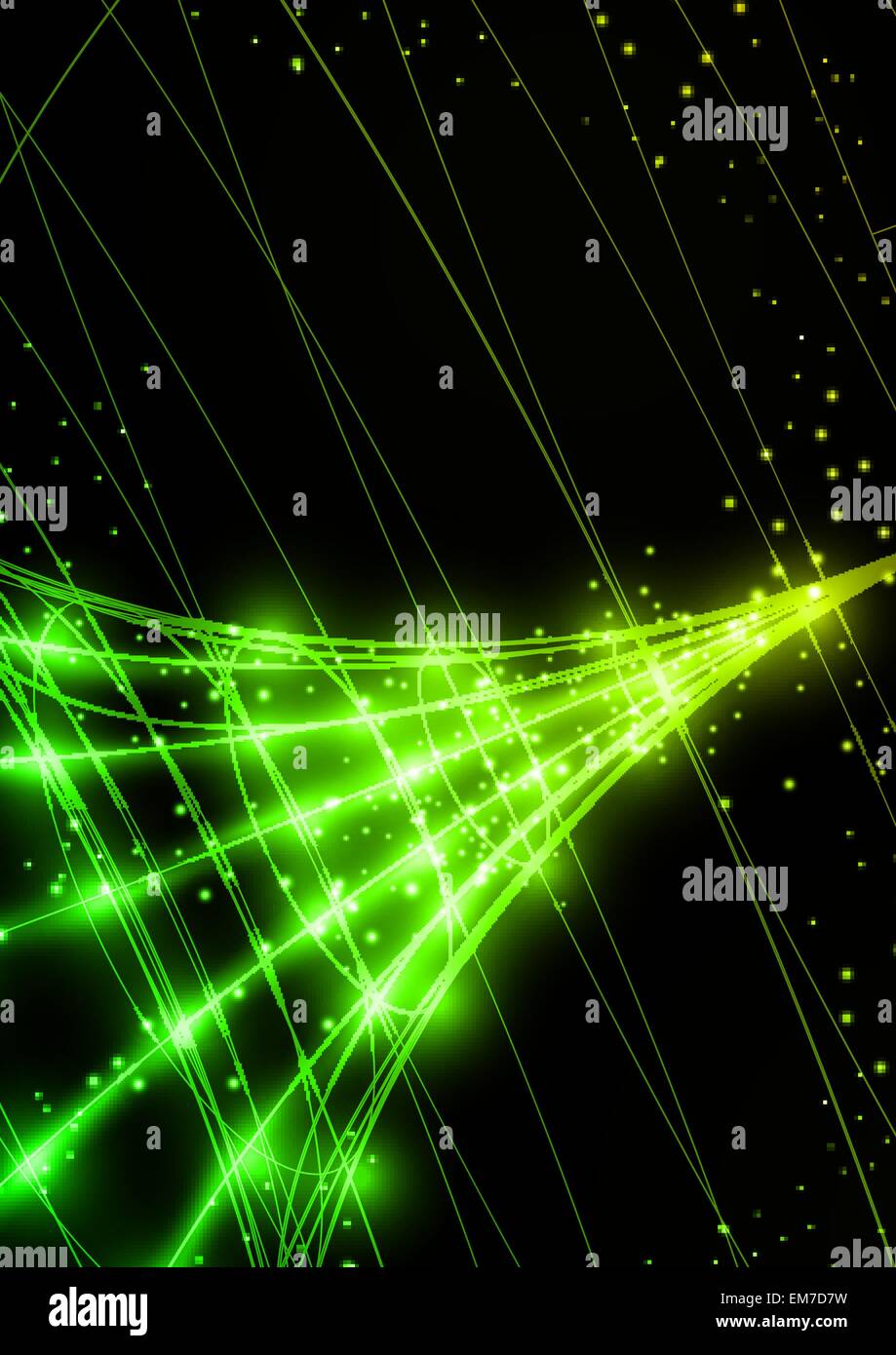 Neon Technology Background Stock Vector Image & Art - Alamy