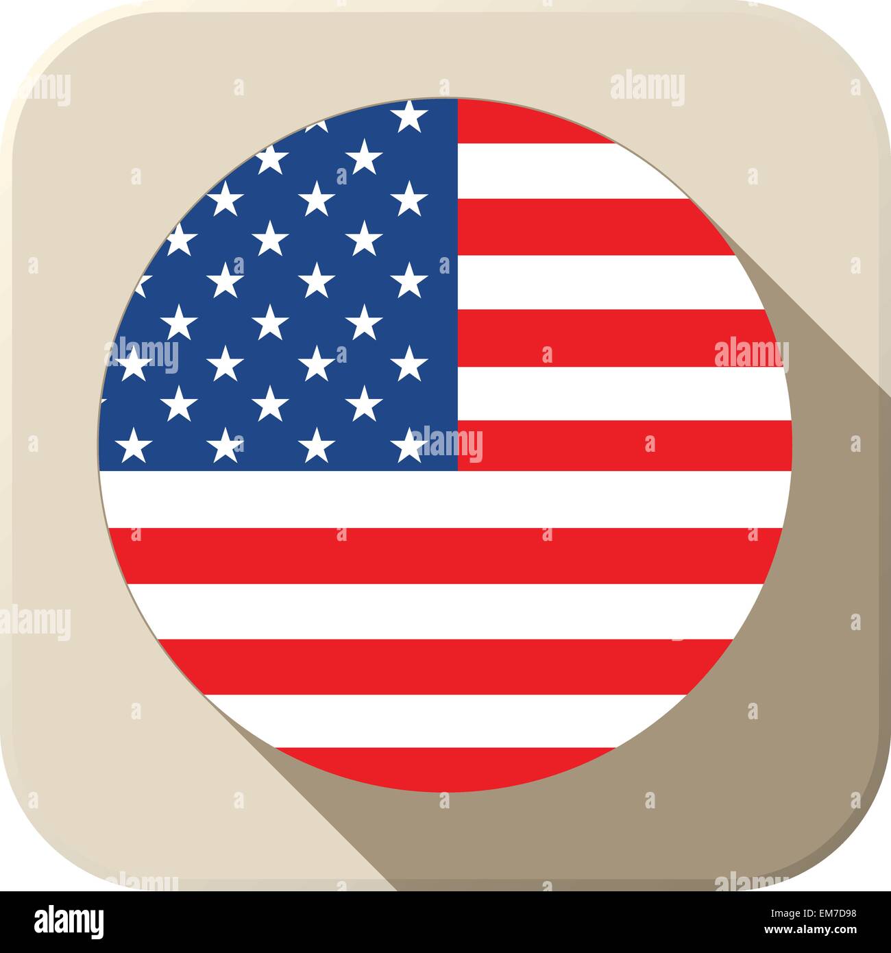 Label flag collection us Stock Vector Images - Alamy