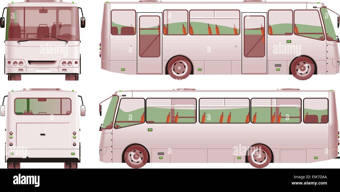 Coach seats Stock Vector Images - Alamy