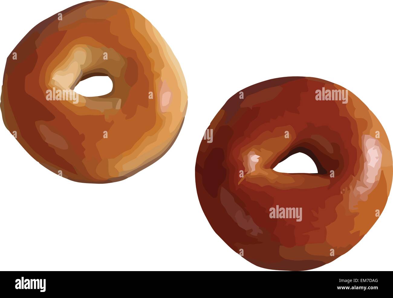 Buns Stock Vector Images - Alamy