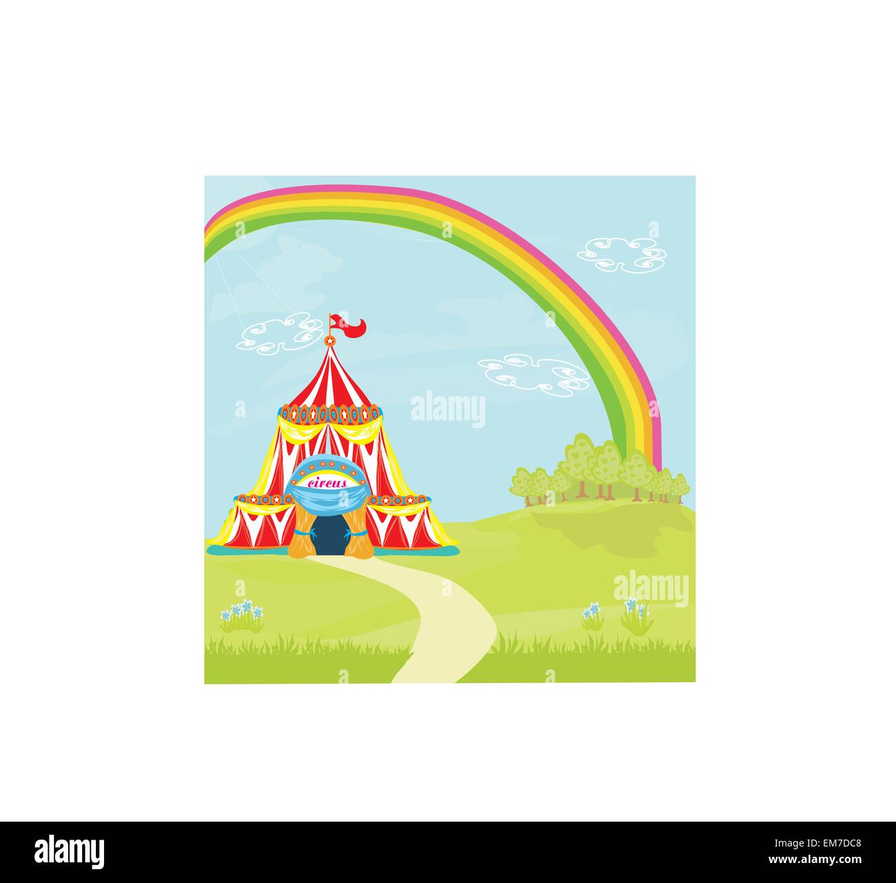 Plant under sky Cut Out Stock Images & Pictures - Alamy