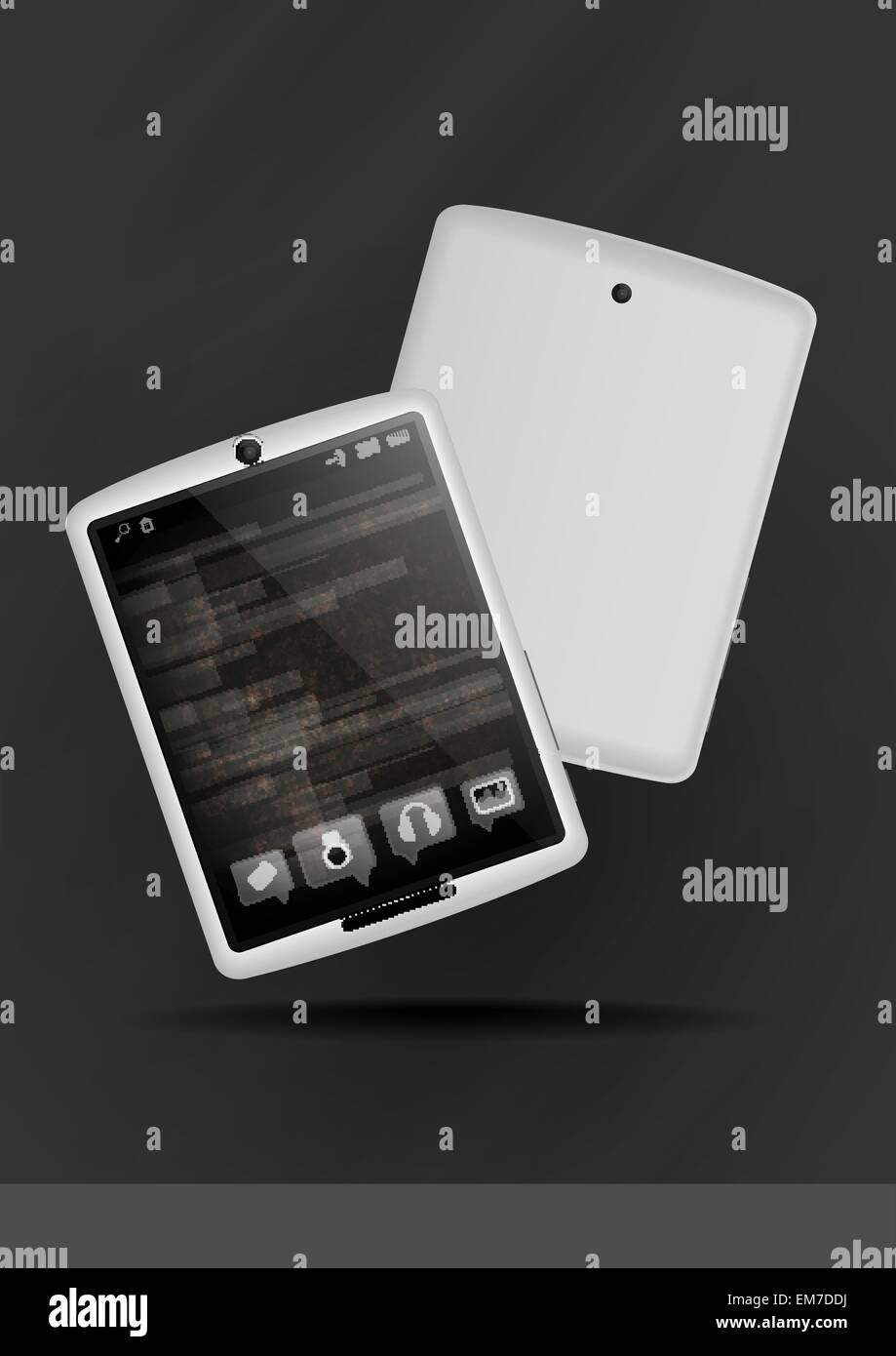 Tablet Pc & Mobile Phone Stock Vector Image & Art - Alamy