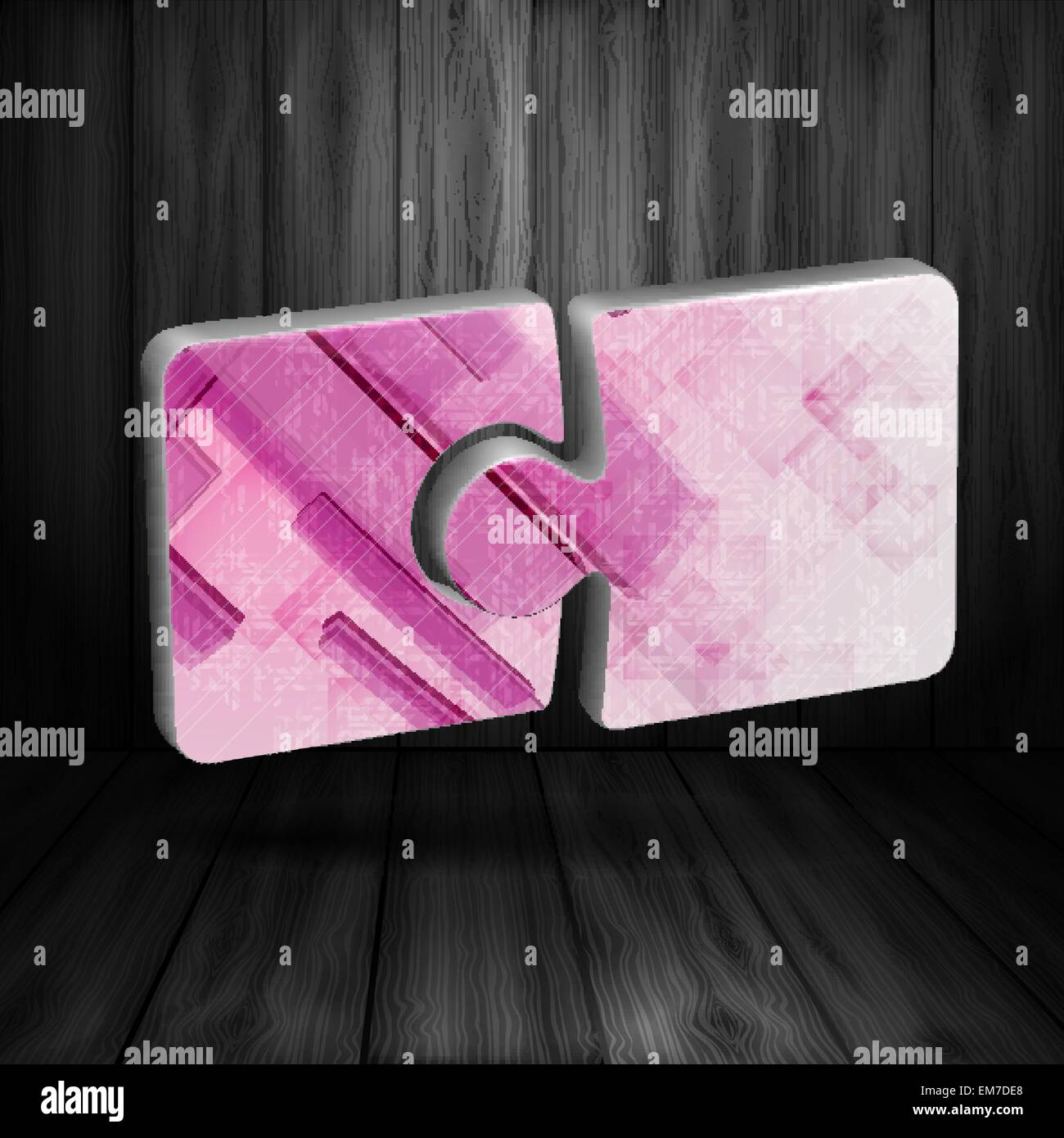 Modern Puzzle Template Stock Vector Image & Art - Alamy