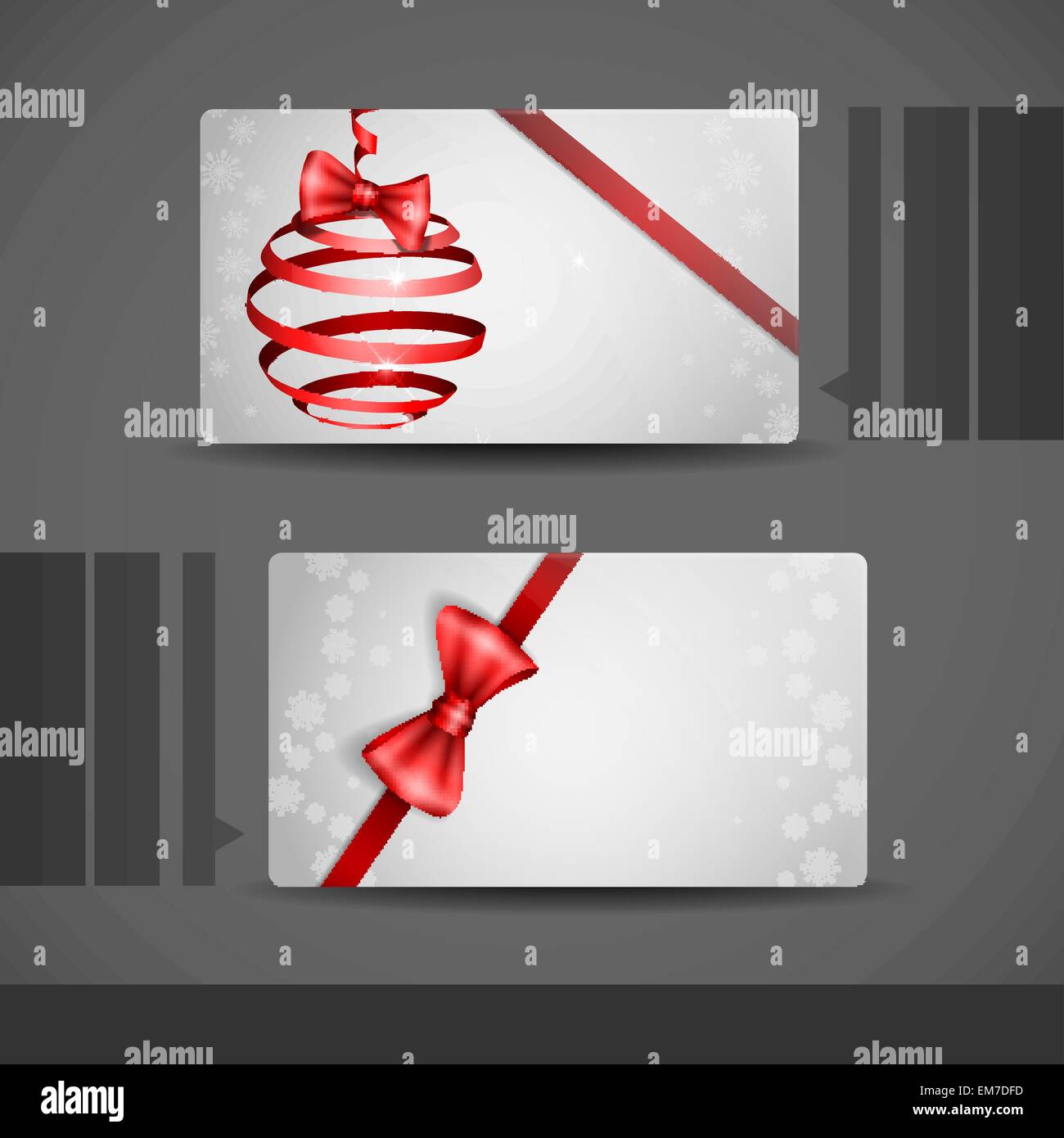 Christmas bow snowflake design hi-res stock photography and images - Alamy