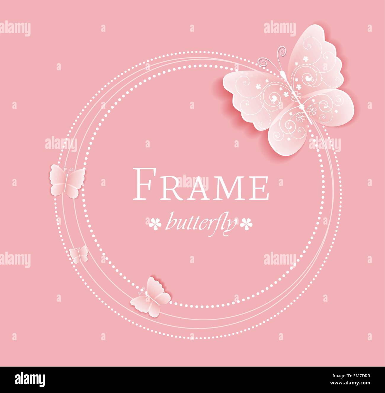 Frame butterflies hi-res stock photography and images - Alamy