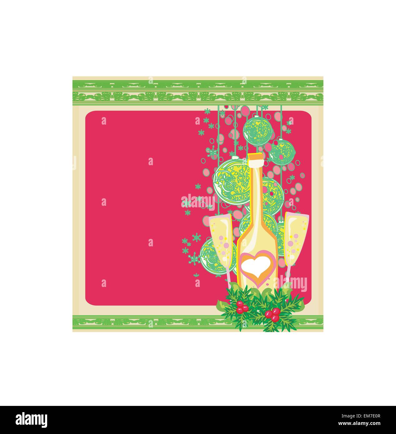 Cheers happy new year Stock Vector Images - Alamy