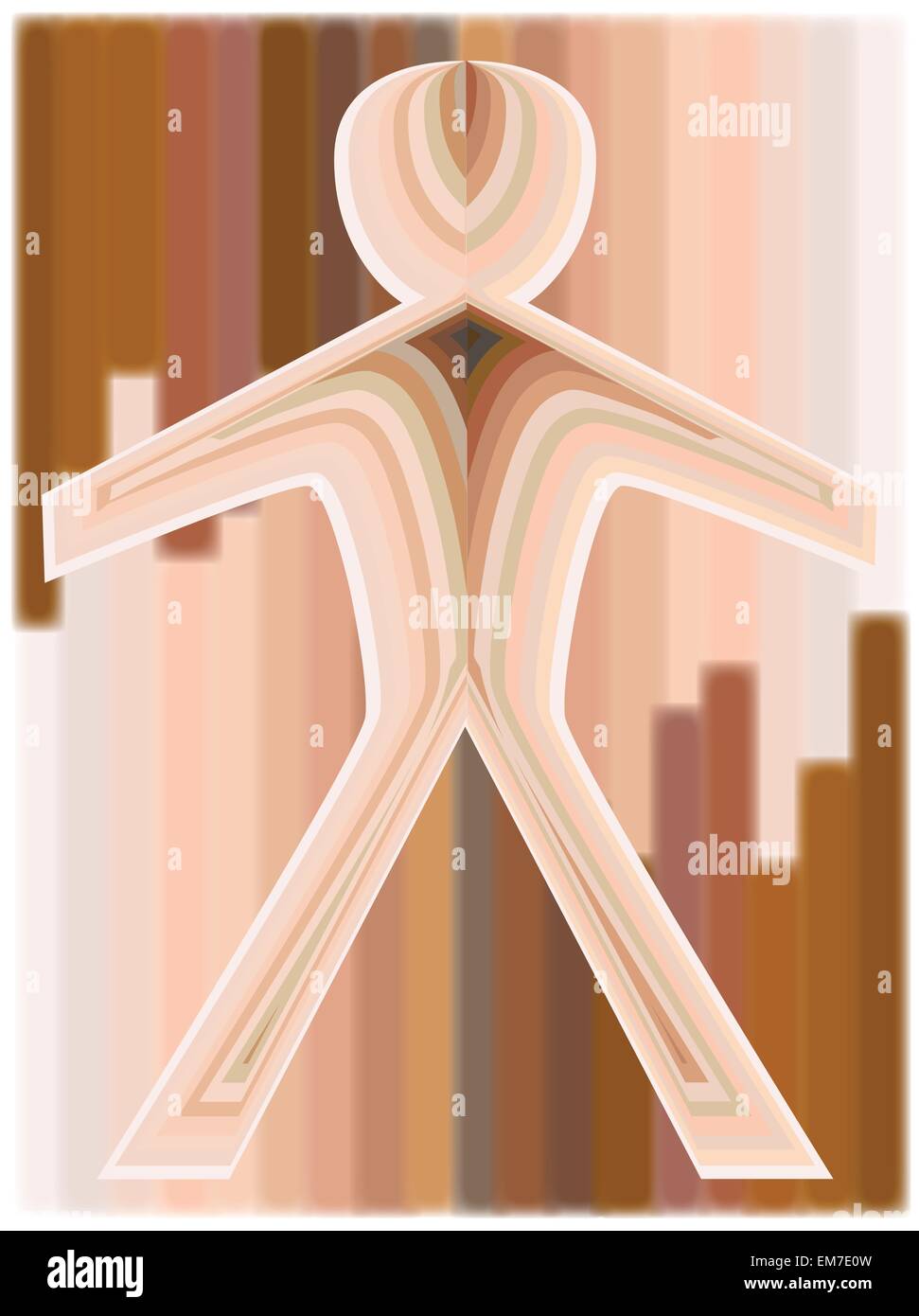 Cutout people Stock Vector Images - Alamy