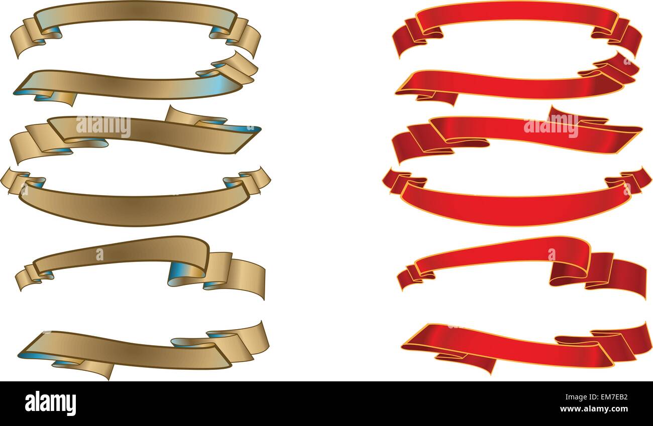 The design of a lovely ribbon Stock Vector Image & Art - Alamy