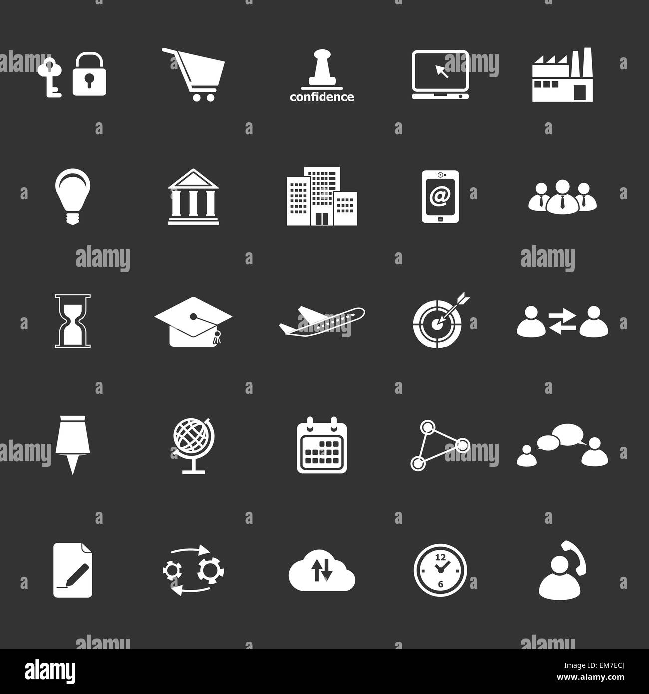 Connection icons Stock Vector Images - Alamy