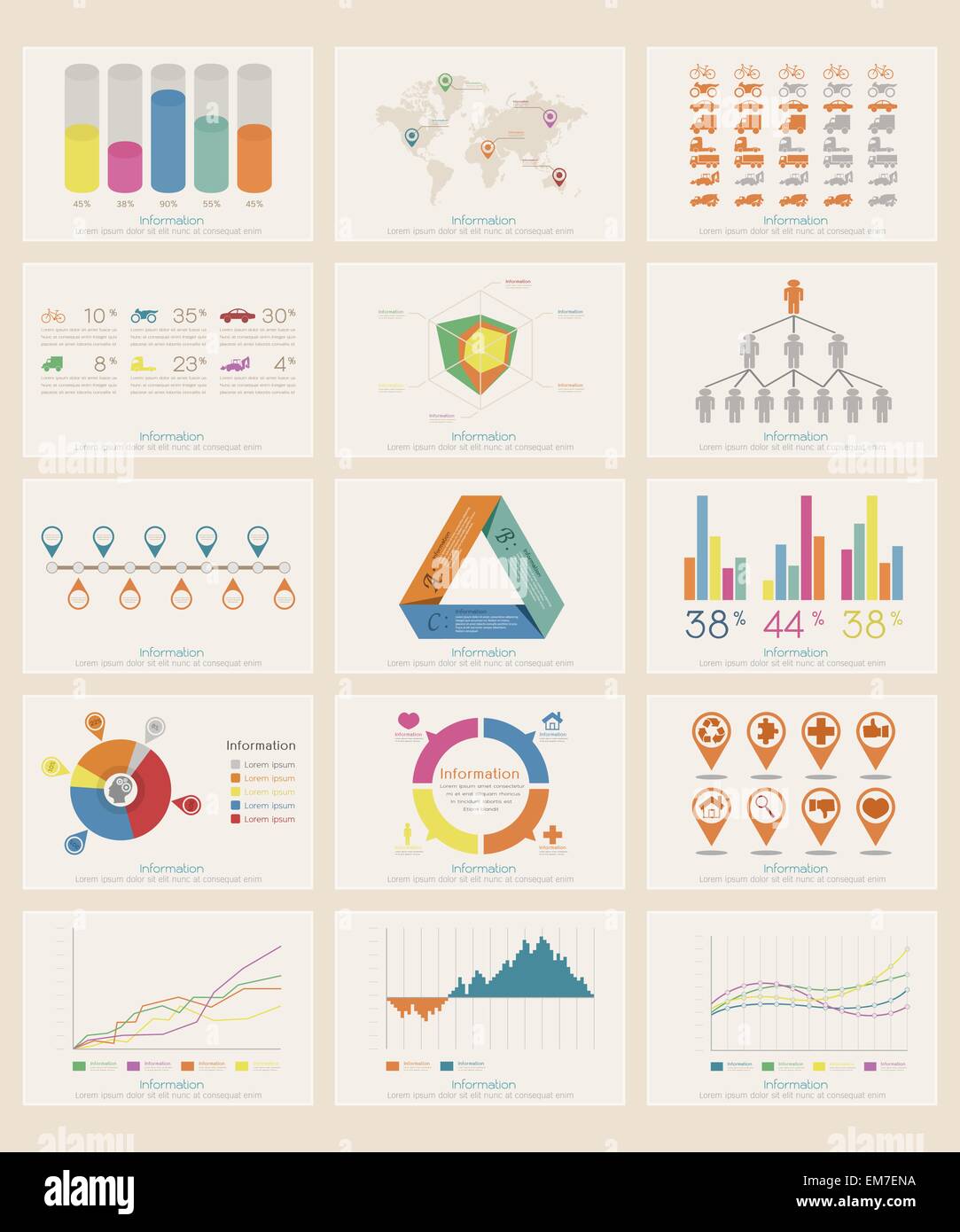 Car graphics infographic hi-res stock photography and images - Alamy