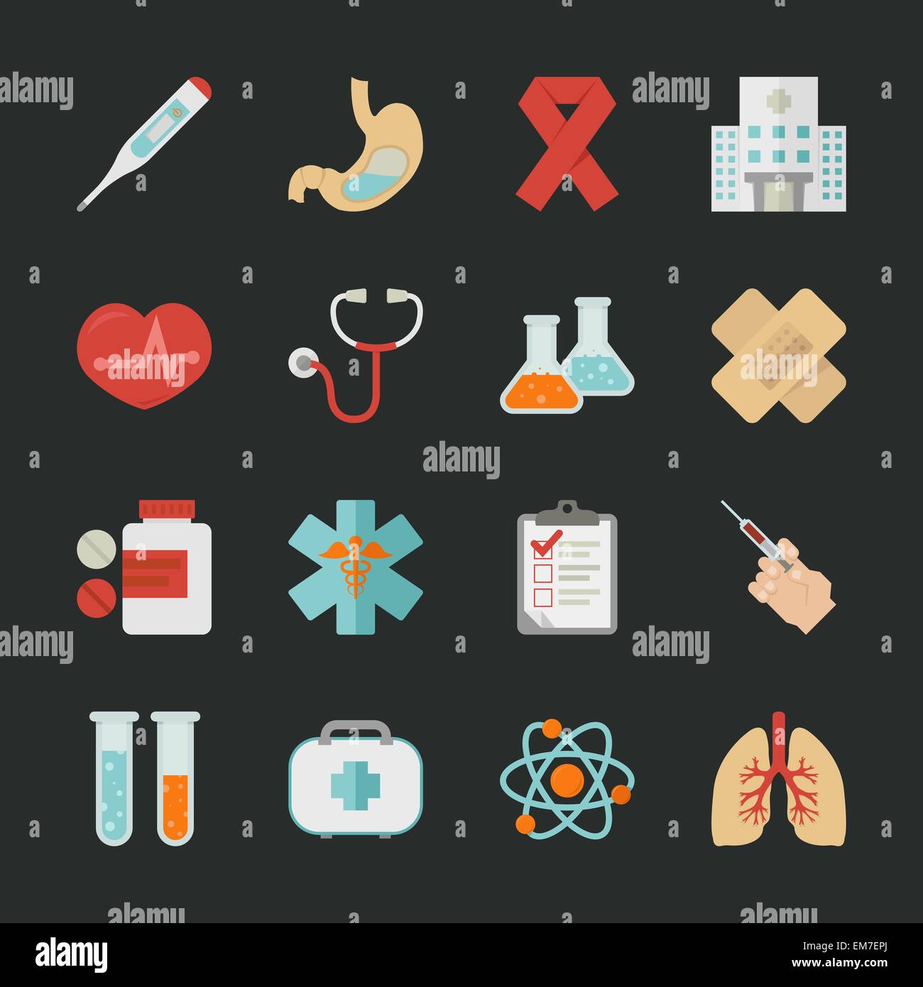 Health report Stock Vector Images - Alamy
