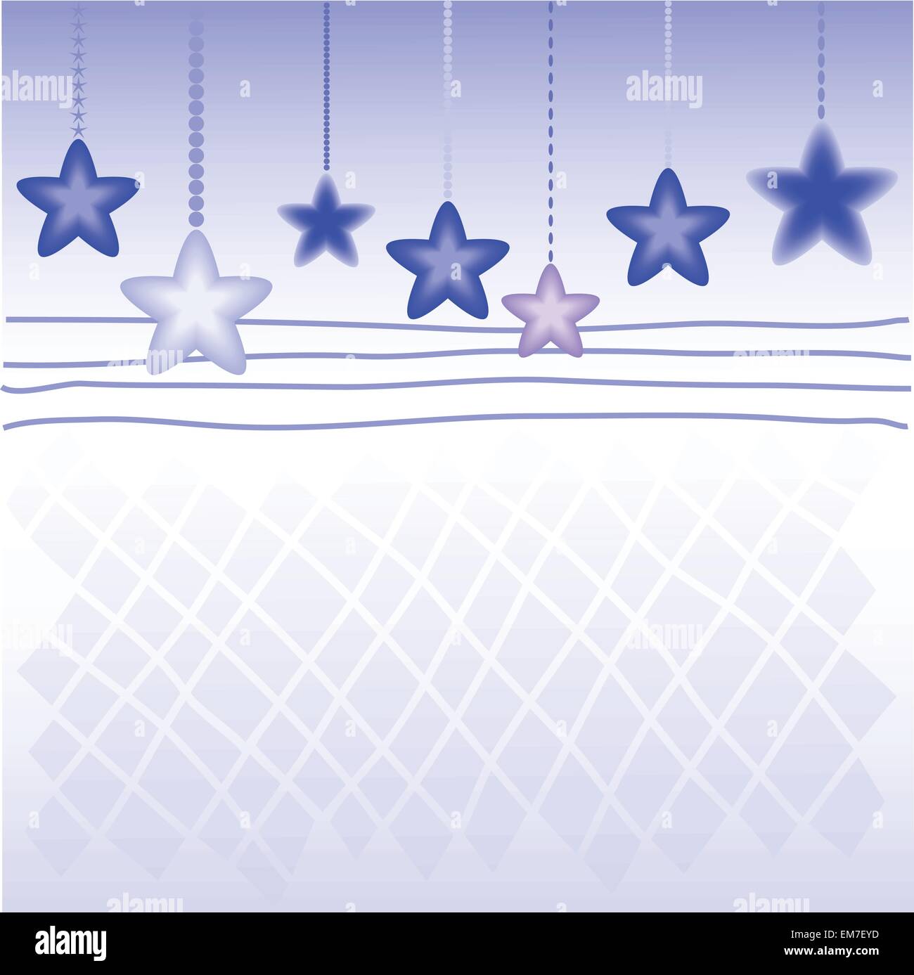 Blue background stars text Stock Vector Images - Alamy