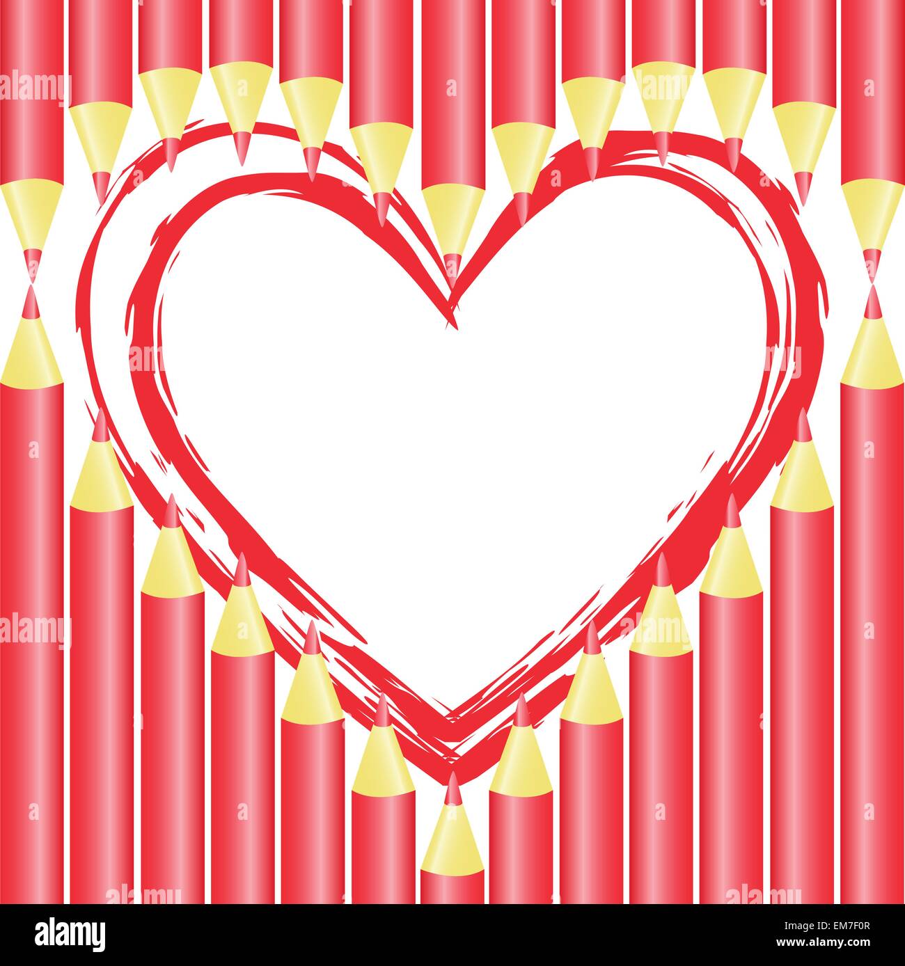 Sharp heart Stock Vector Images - Alamy