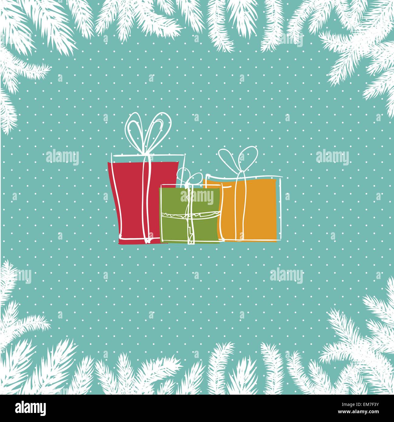 Christmas celebration gift boxes Stock Vector Images - Alamy