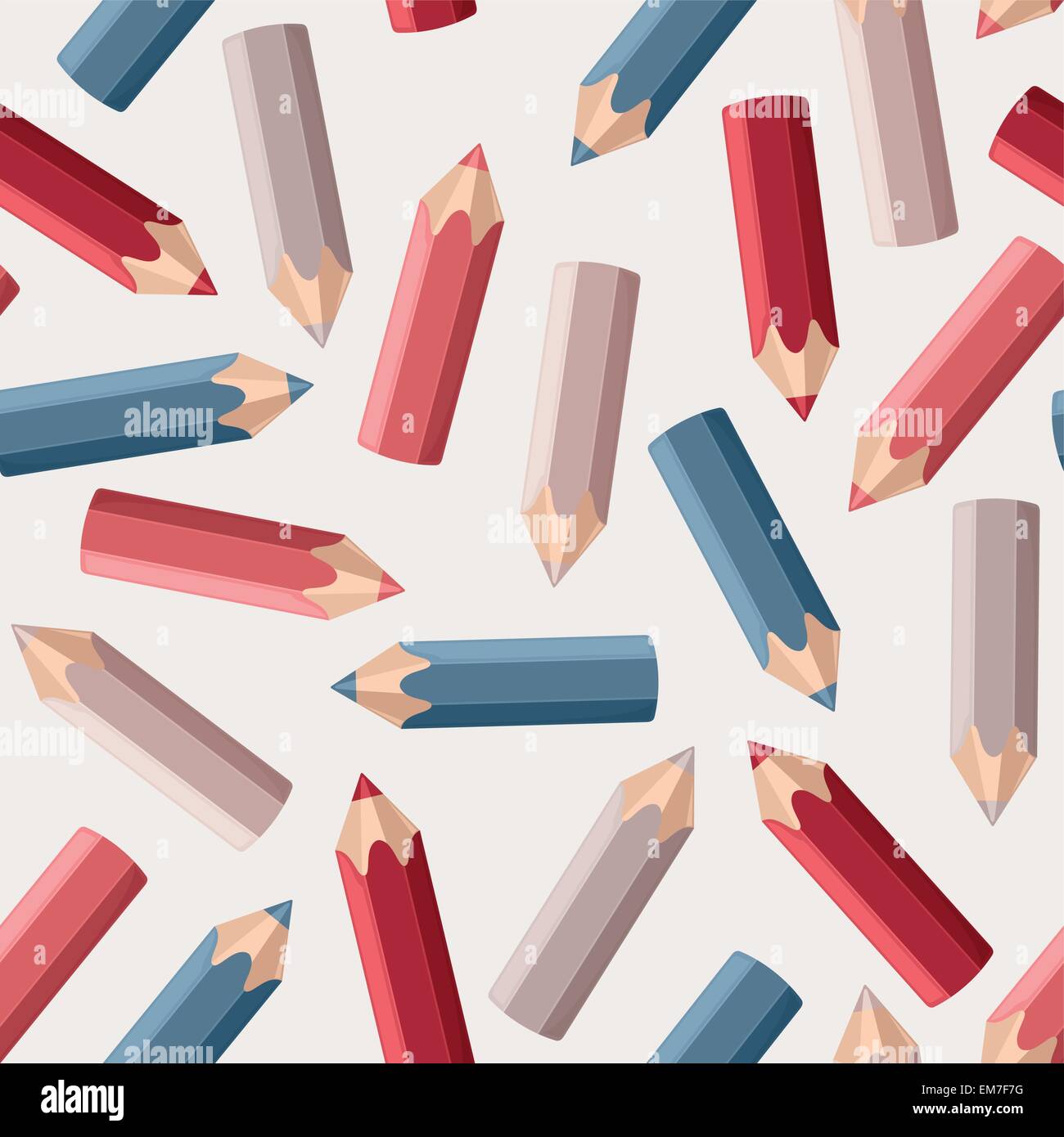 Pastel pencils Stock Vector Images - Alamy