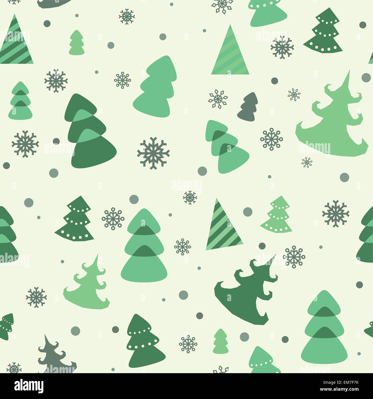 Seamless texture of christmas tree hi-res stock photography and images ...