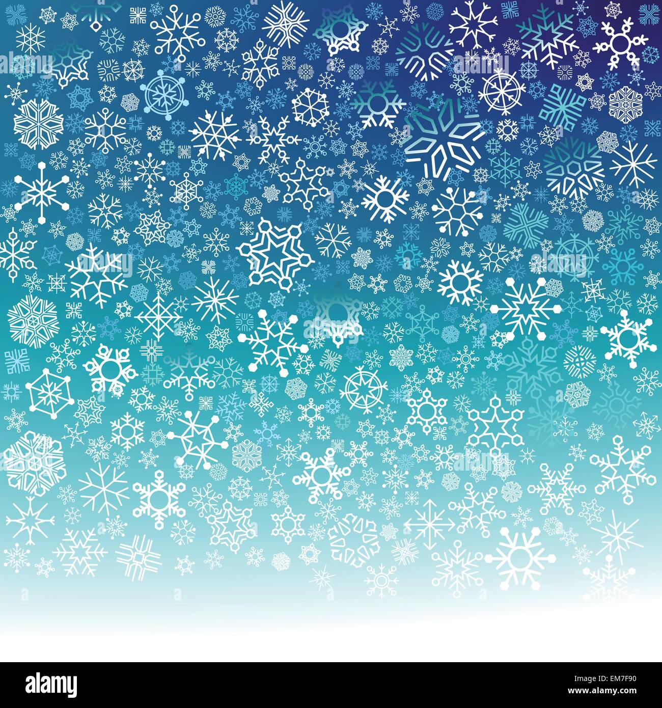 Snowfall blanket Stock Vector Images - Alamy
